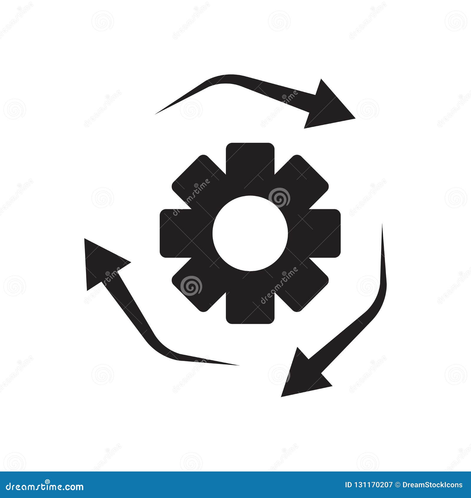 Efficiency Icon. Trendy Efficiency Logo Concept on White Background ...