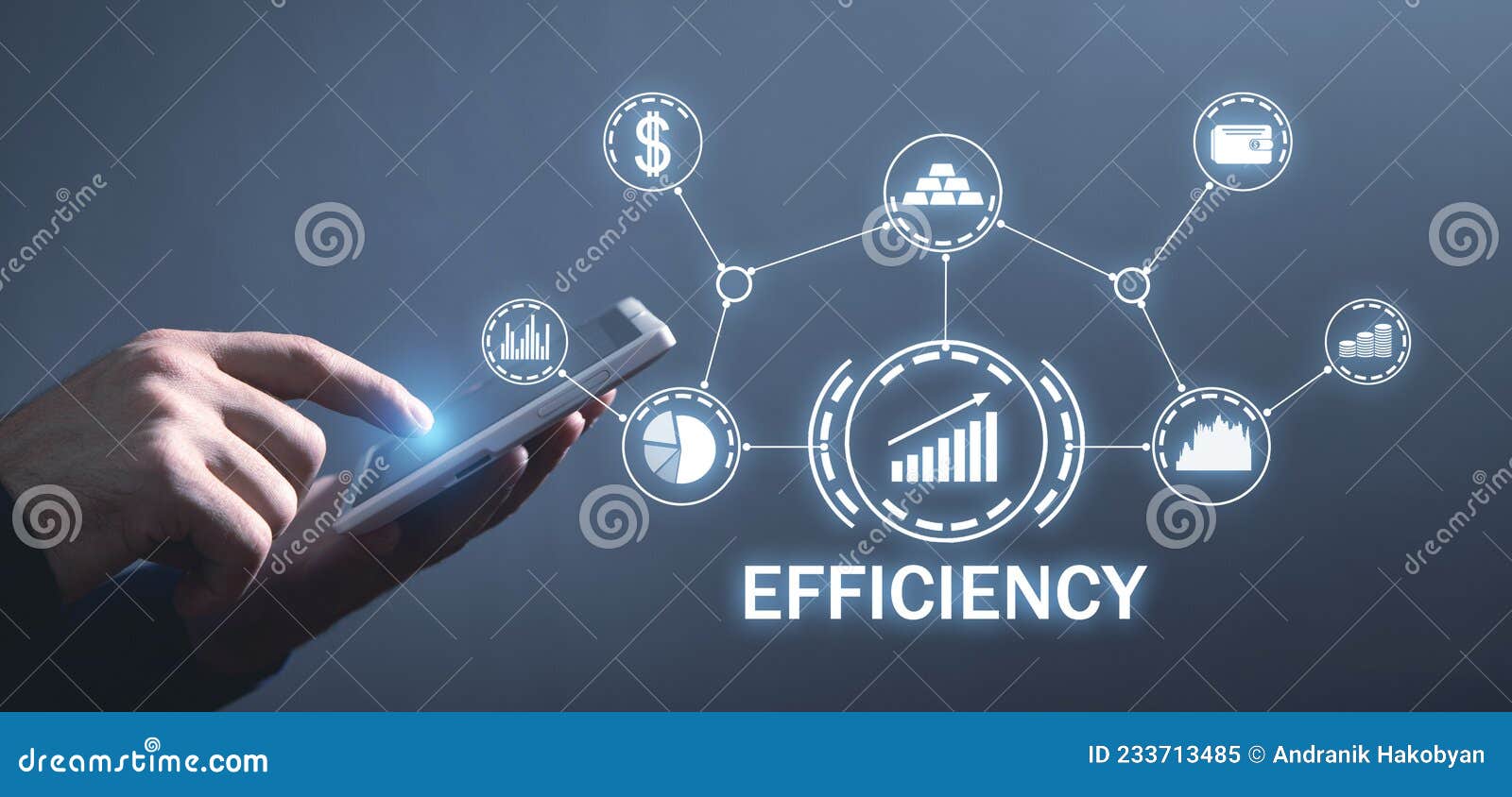 Efficiency Increase. Business. Internet. Technology Stock Image - Image ...