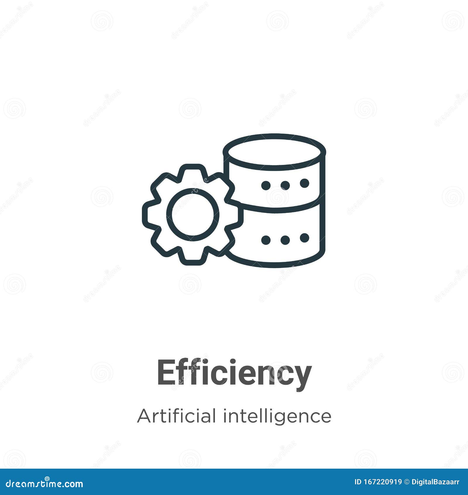 Efficiency - Outline Signpost With One Arrow Royalty-Free Stock Photo ...