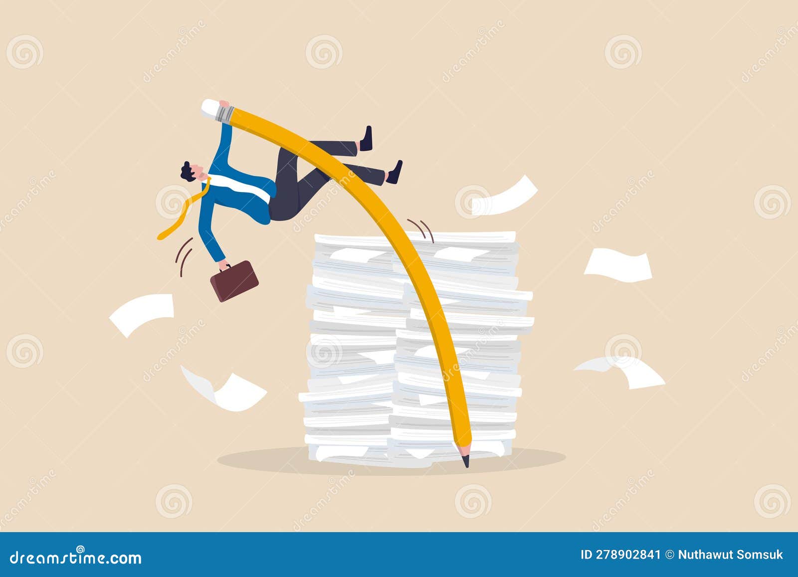 Efficiency or Productivity To Finish Work, Manage Busy Workload or ...