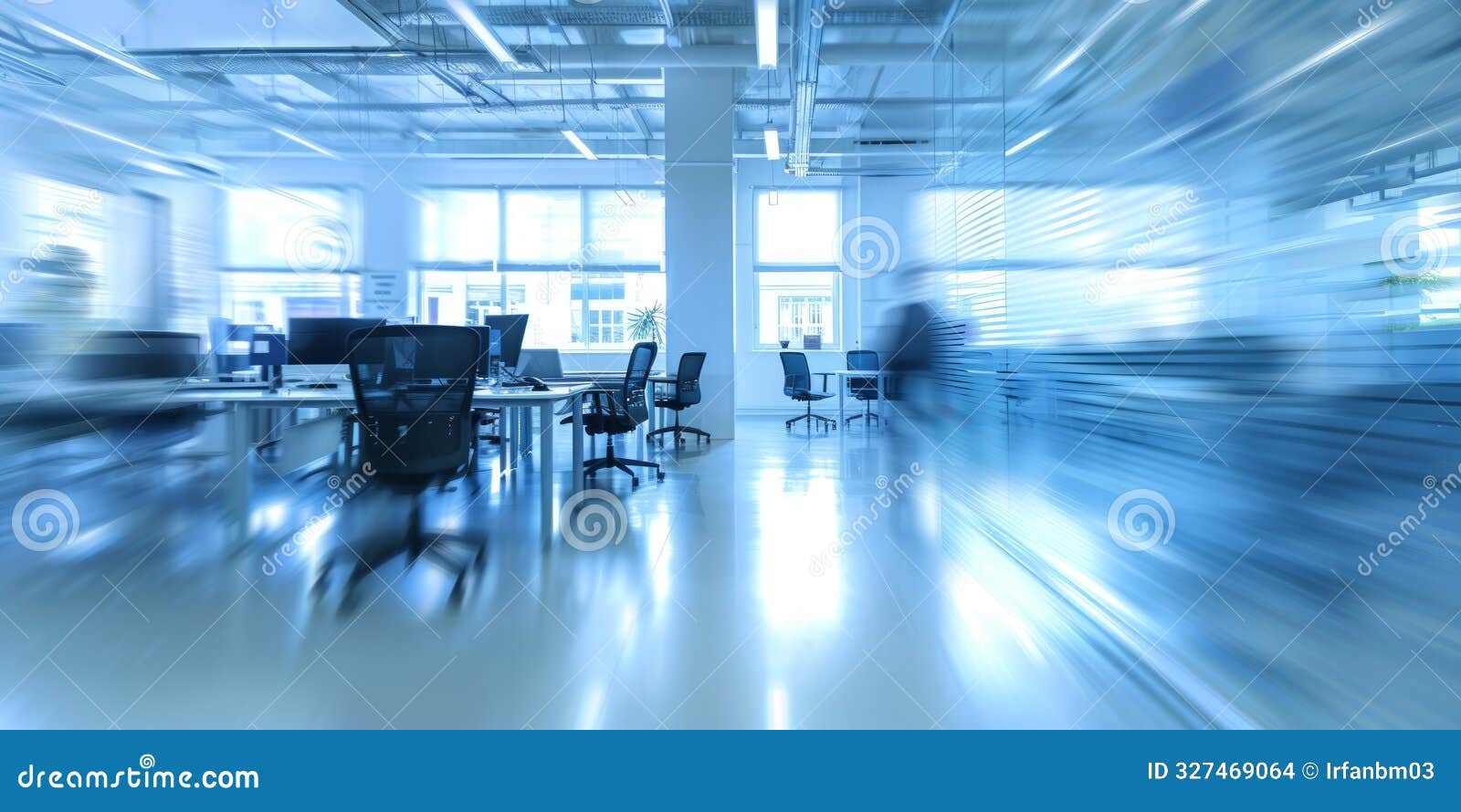 Efficiency Station, a Well-Equipped Computer Desk with Keyboard and ...