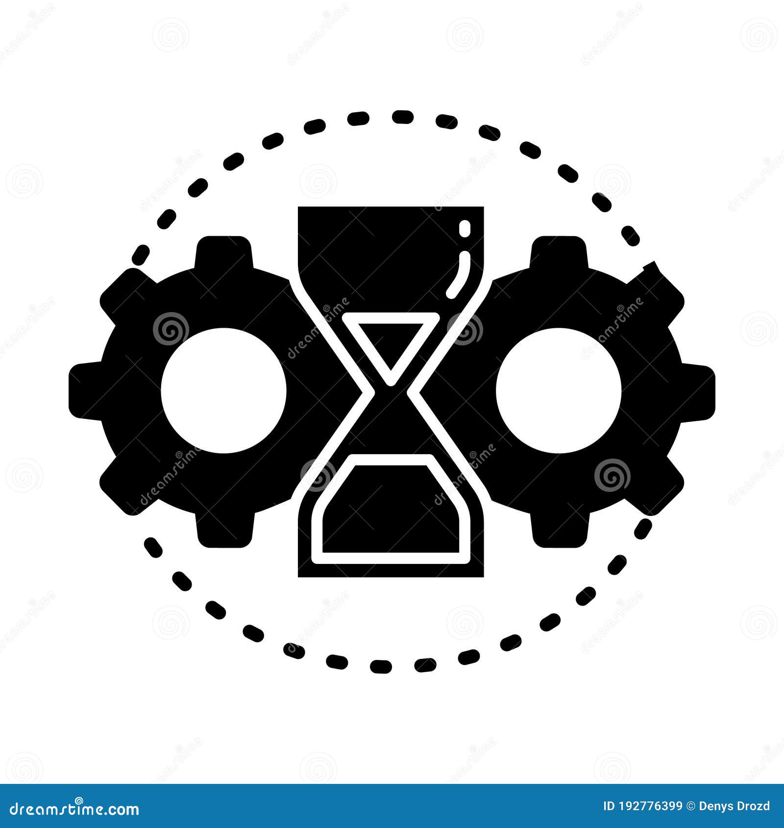 Efficiency Vector Icon, Time Management Illustration Sign. Loading ...