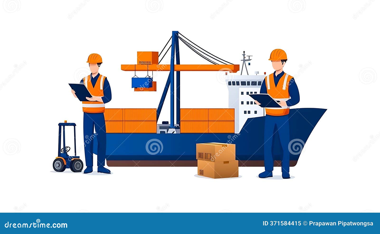 Efficient Workers Sorting Demolition Waste At Construction Site During ...