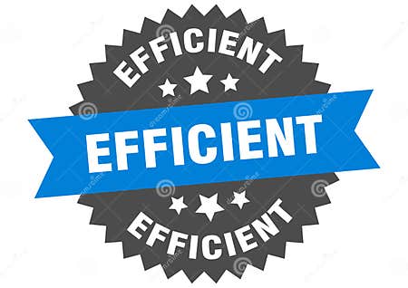 Efficient stock vector. Illustration of vignette, insignia - 160544605