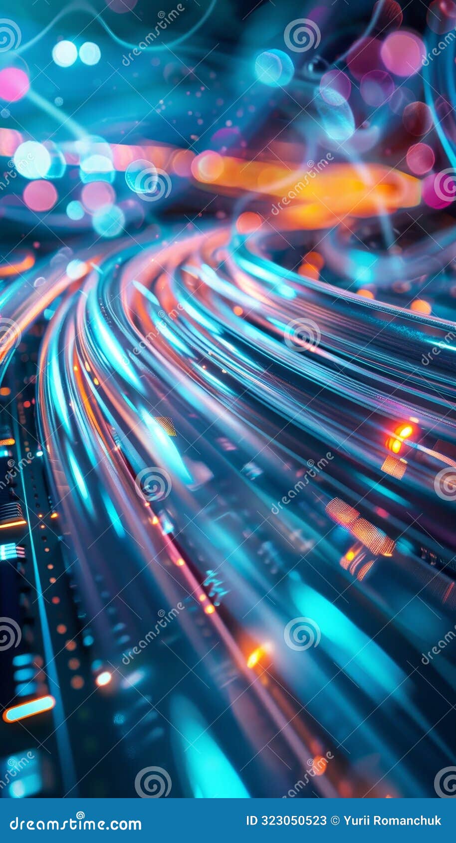 Efficient Fiber Optic Data Transfer Tech in Realistic Network ...