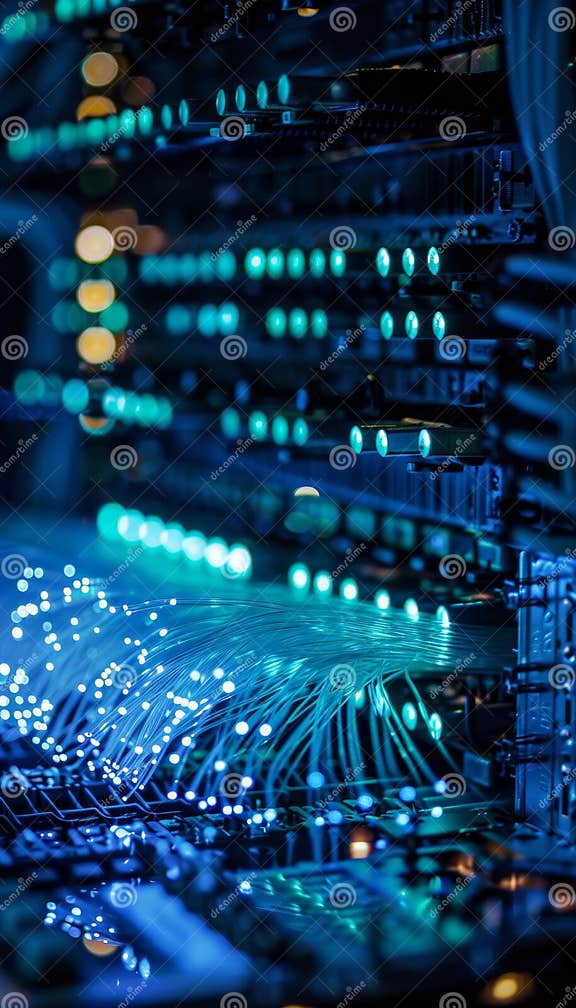 Efficient High Speed Data Transfer Via Fiber Optics in Ambient ...