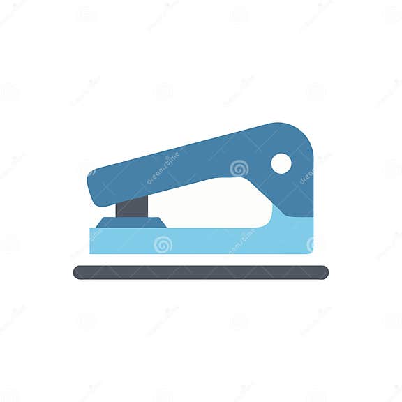 Efficient Hole Puncher Graphic Stock Illustration - Illustration of ...