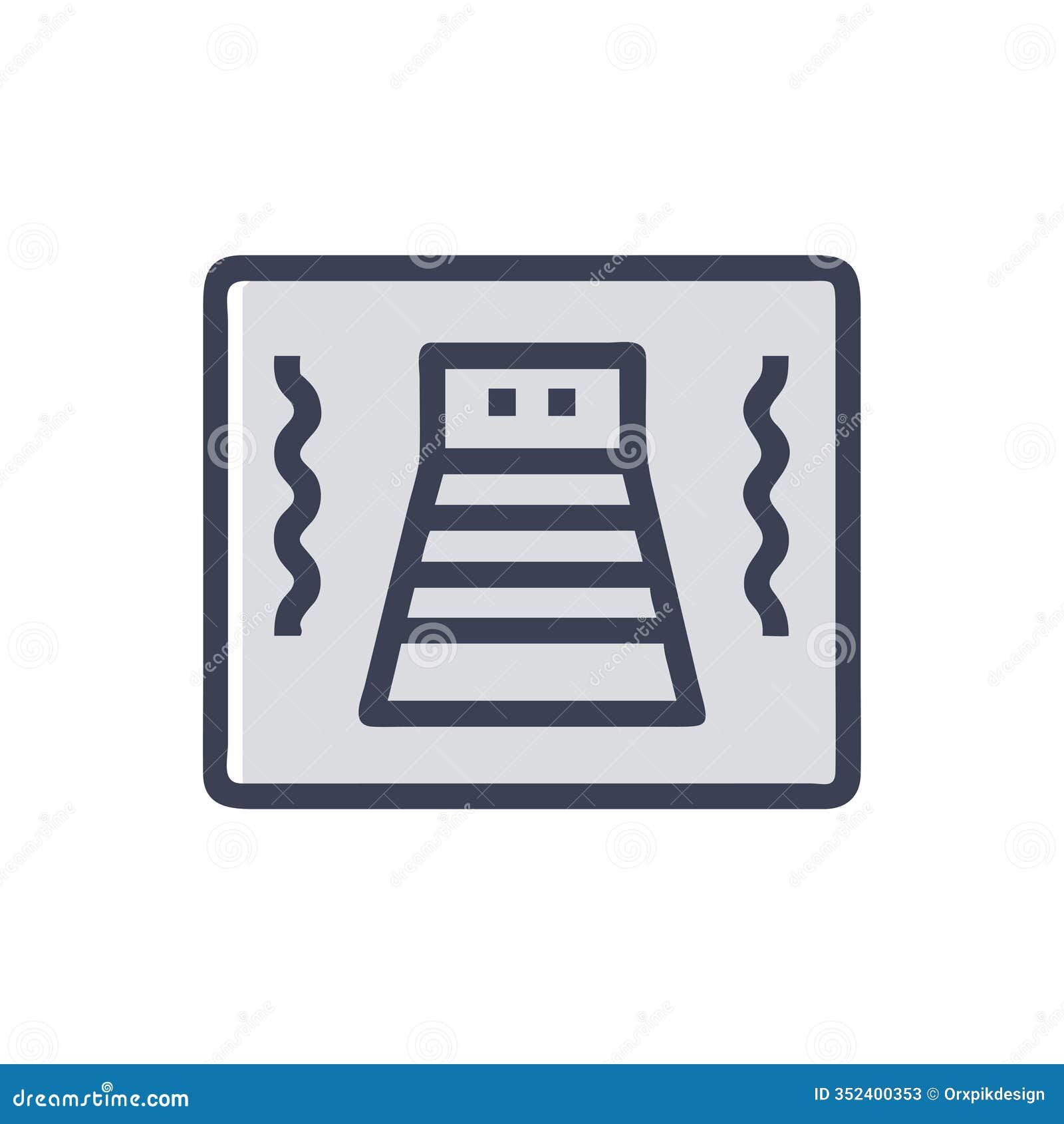 Efficient HVAC Vent Design for Systems Stock Illustration ...