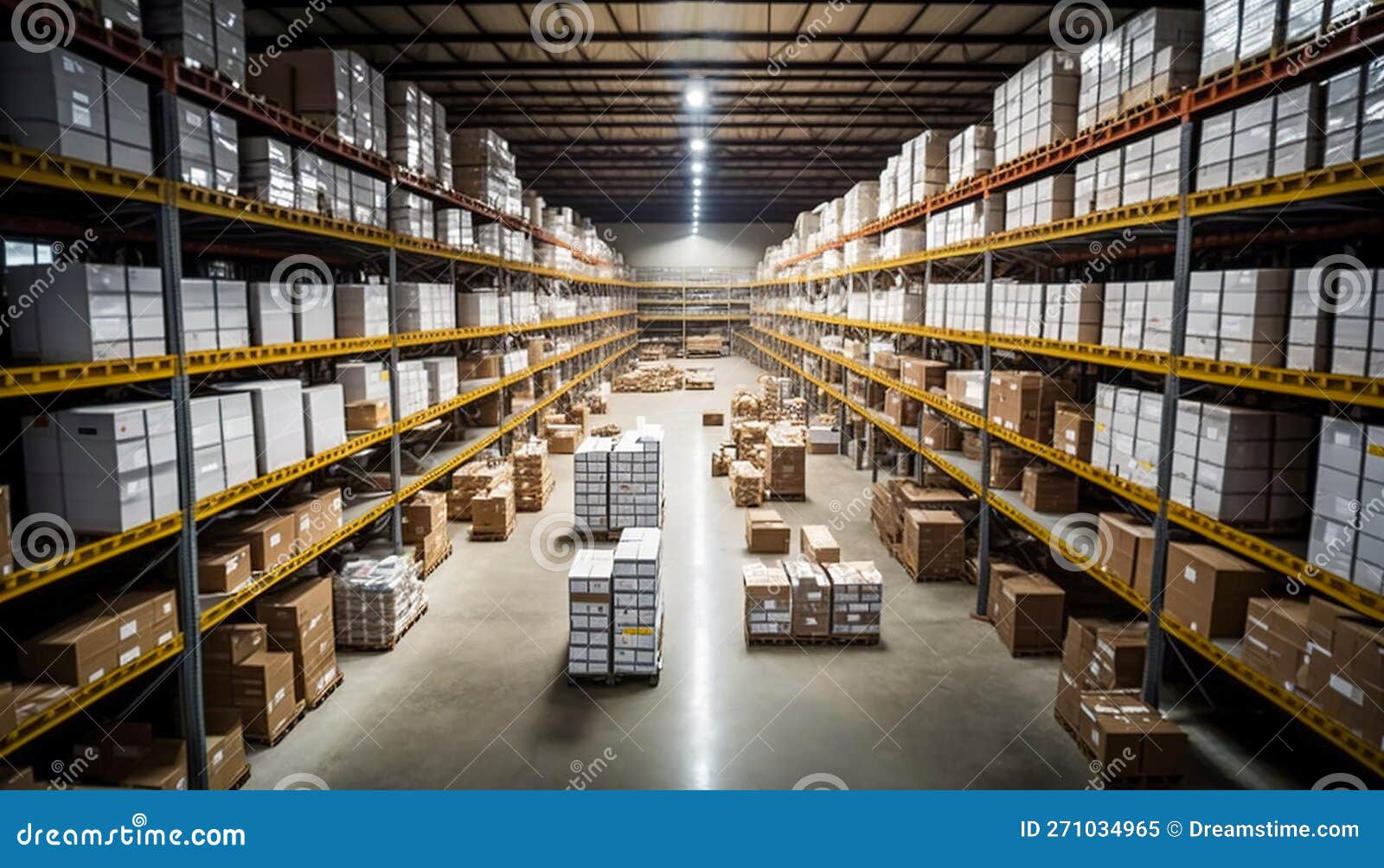 Efficient Inventory Management, a Massive Clean Warehouse Distribution ...