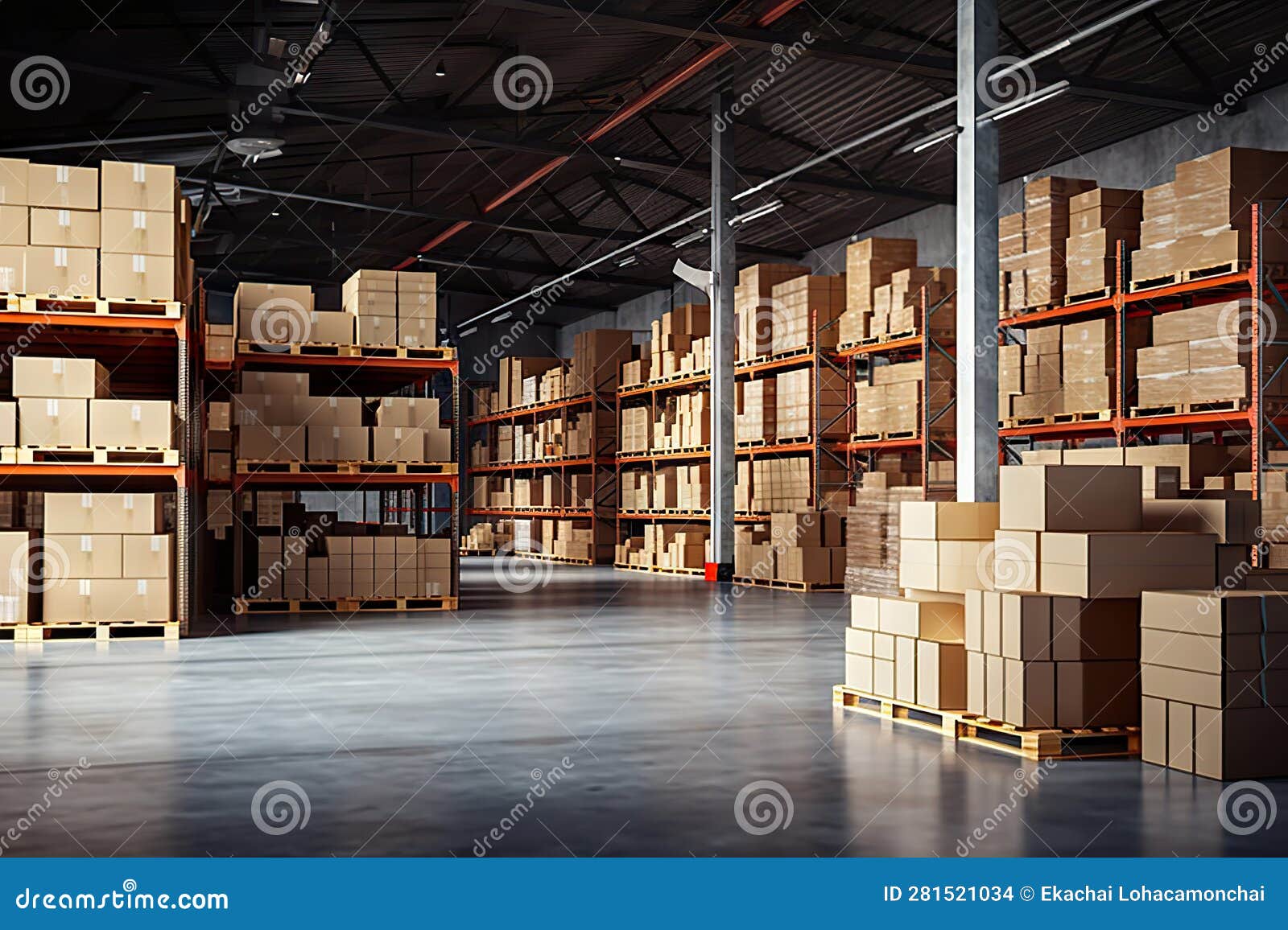 Efficient Logistics Center Warehouse Boxes for Seamless Operations ...