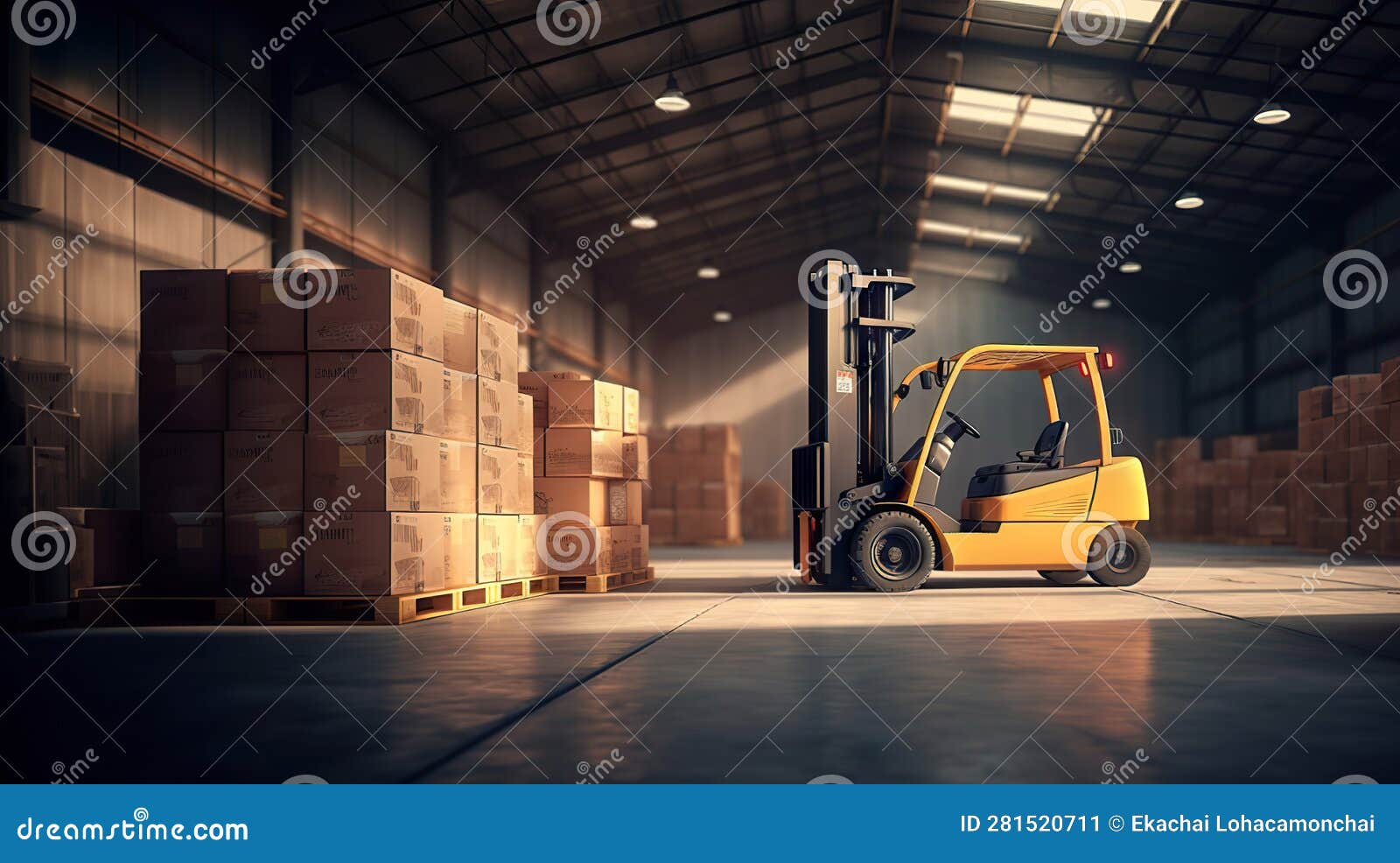 Warehouse Operations Black Icon Concept. Warehouse Operations Flat ...
