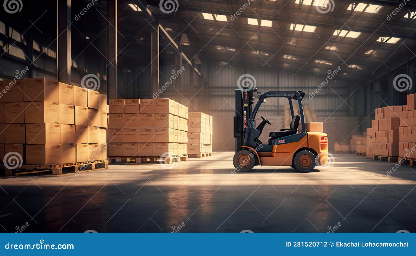 Warehouse Operations Black Icon Concept. Warehouse Operations Flat ...