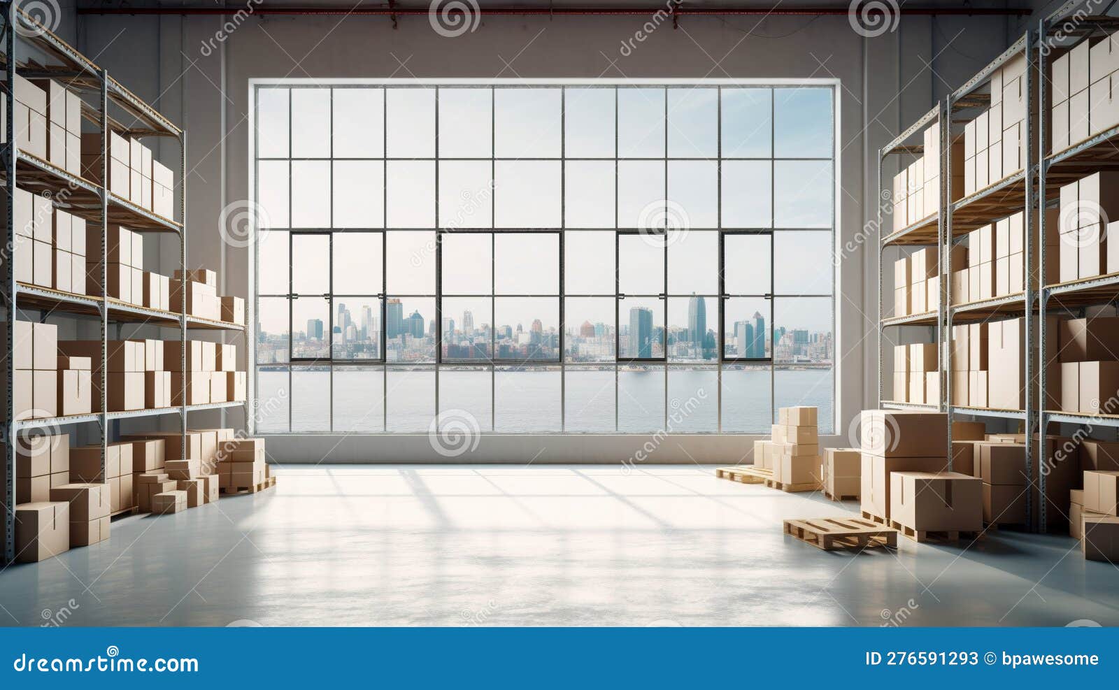 Efficient Logistics and Inventory Management in a Spacious Warehouse ...