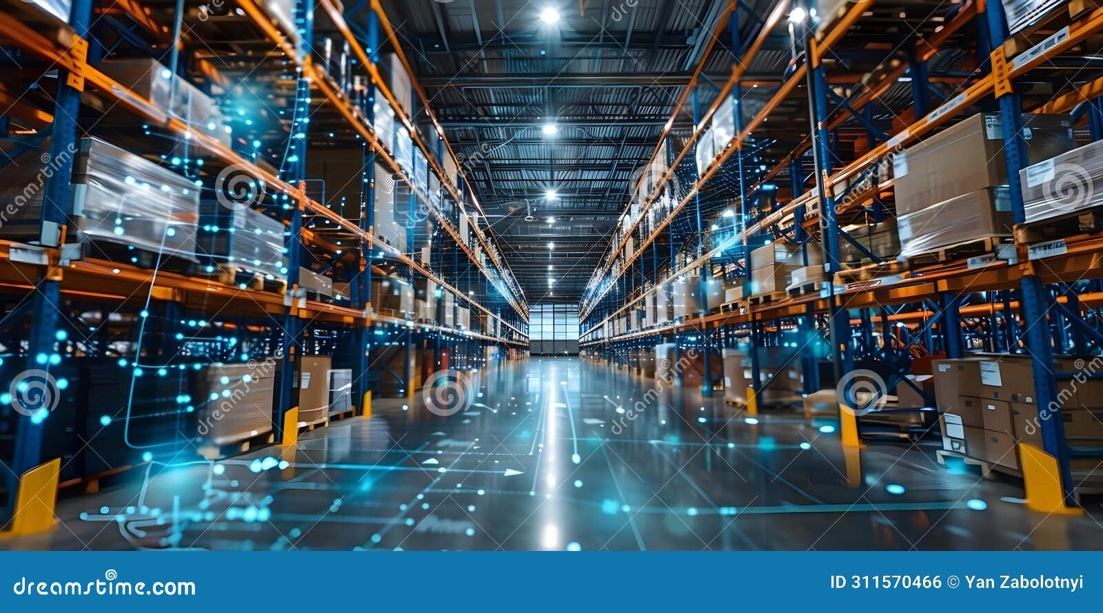 Efficient Management of a Smart Warehouse Network in a Modern Tech ...