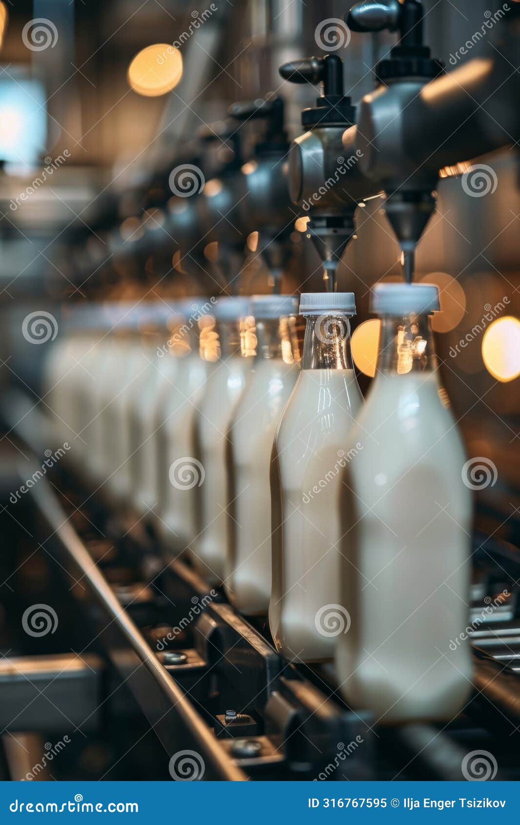 Efficient Milk Bottling Line in a Standard Factory for Streamlined ...