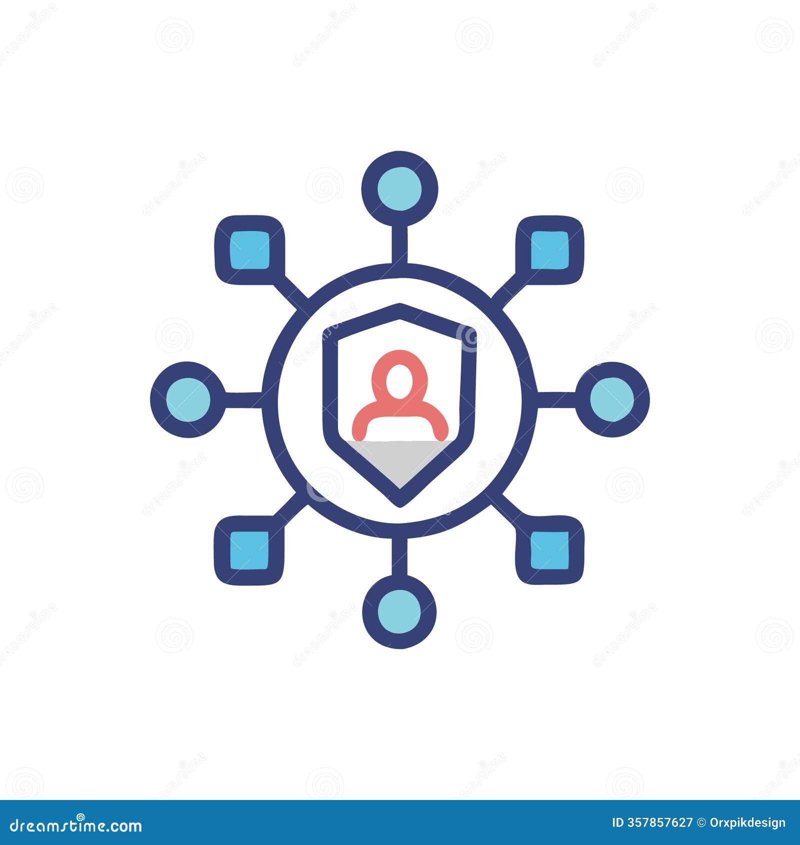 Nist Cybersecurity Framework Infographic 5 Point Stage Template With ...