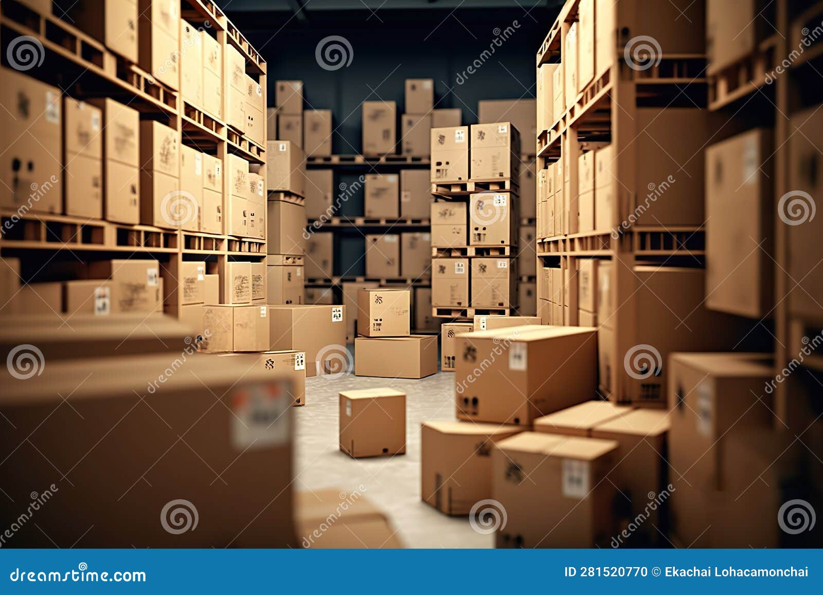 Efficient Retail Warehouse Management Organized Inventory in ...