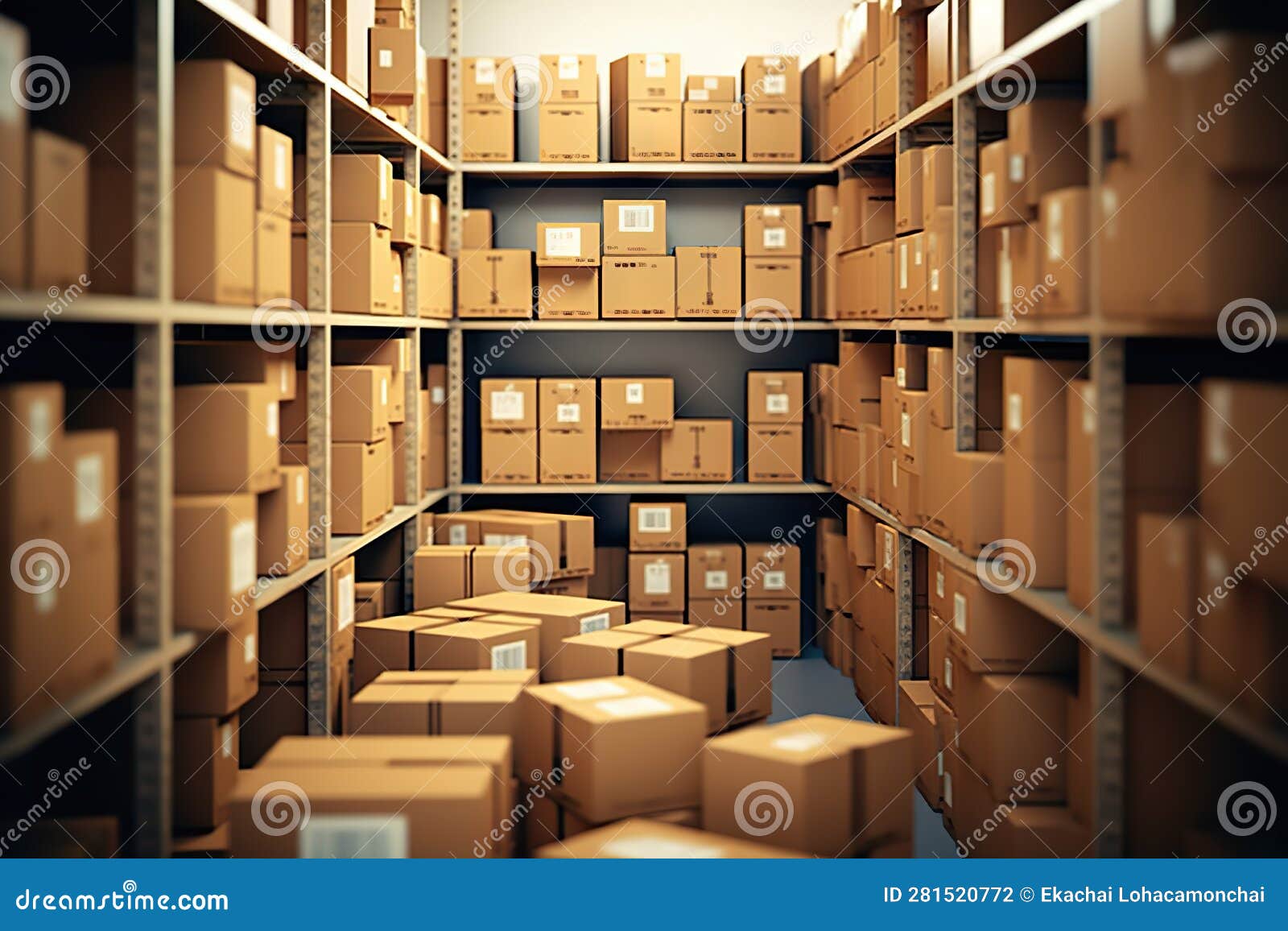 Efficient Retail Warehouse Management Organized Inventory in ...