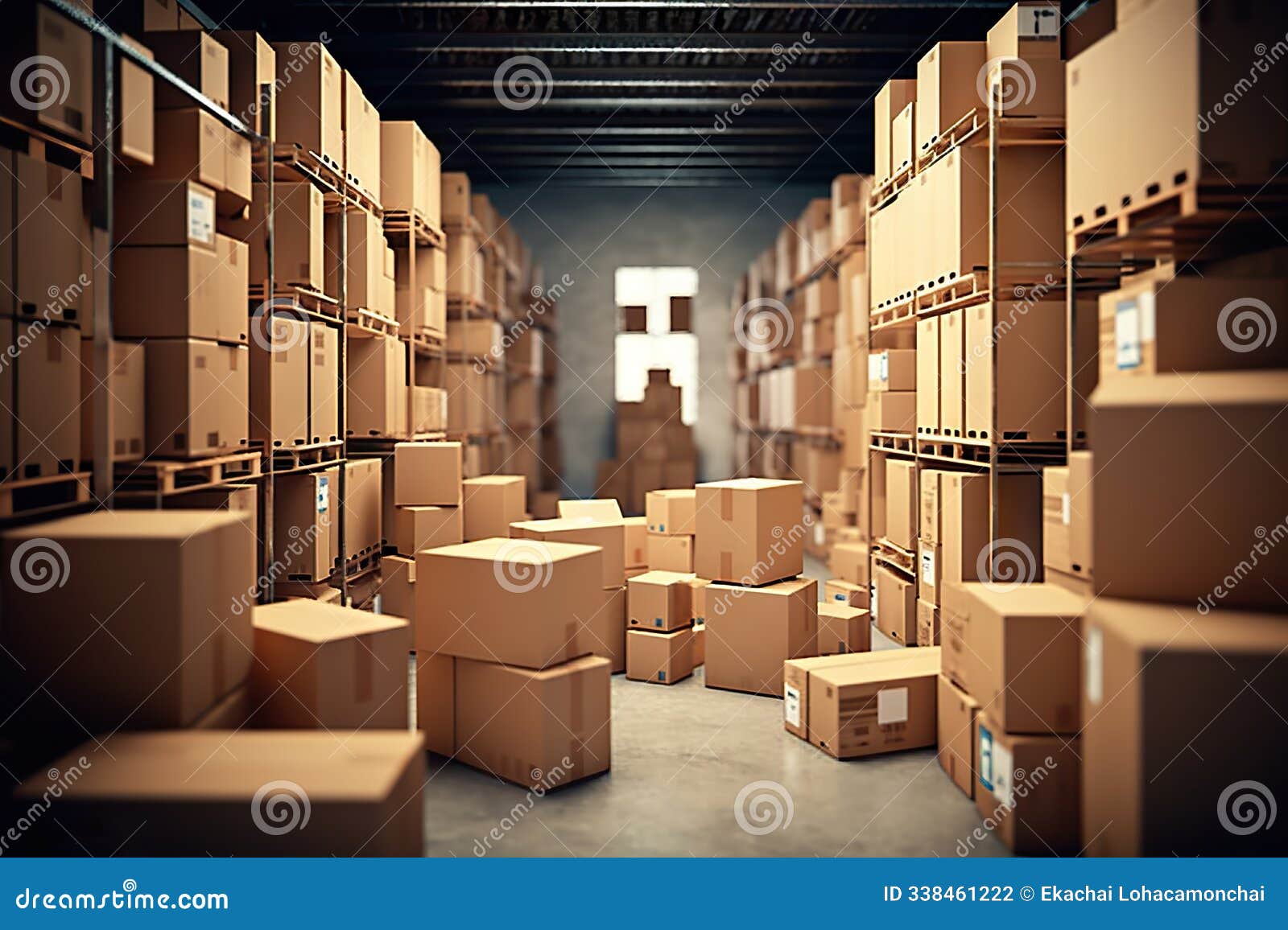 Efficient Retail Warehouse Management Organized Inventory in ...