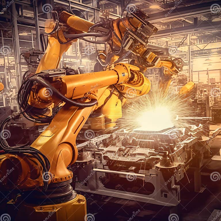 Efficient Robotic Assembly Line in Operation Next-Generation Robotics in Automated Factories ...