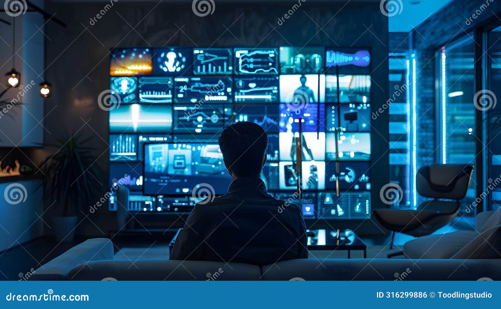 Efficient Smart Home Manager Monitoring Advanced Systems on Sleek ...