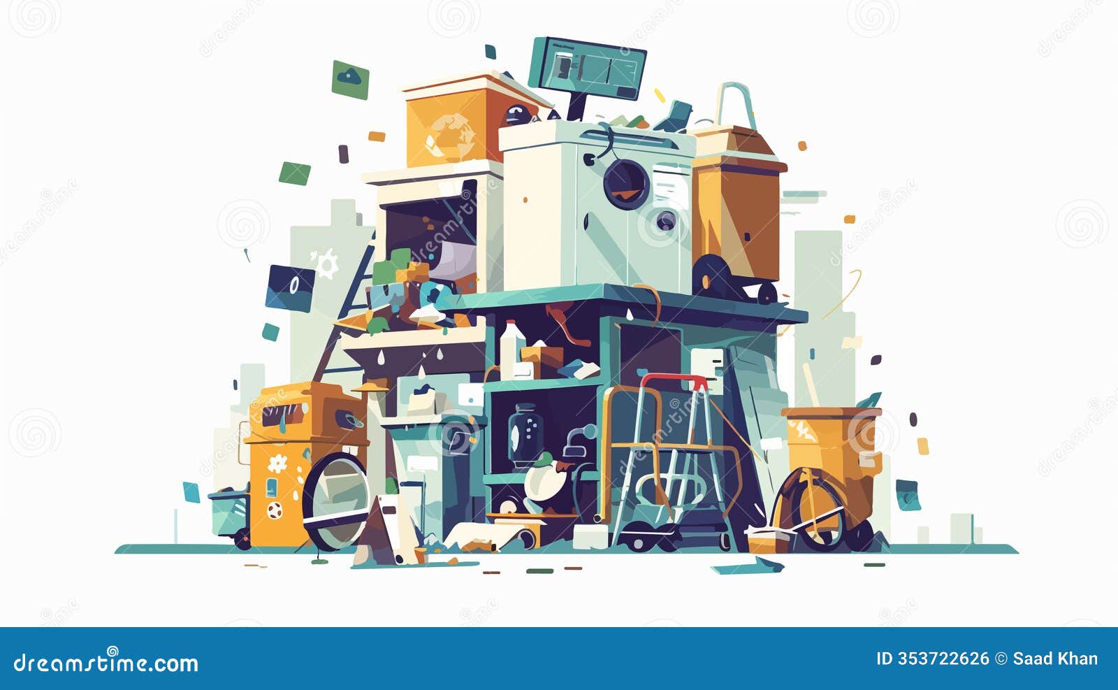 Efficient Smart Waste Collection Abstract Concept Vector Illustration ...