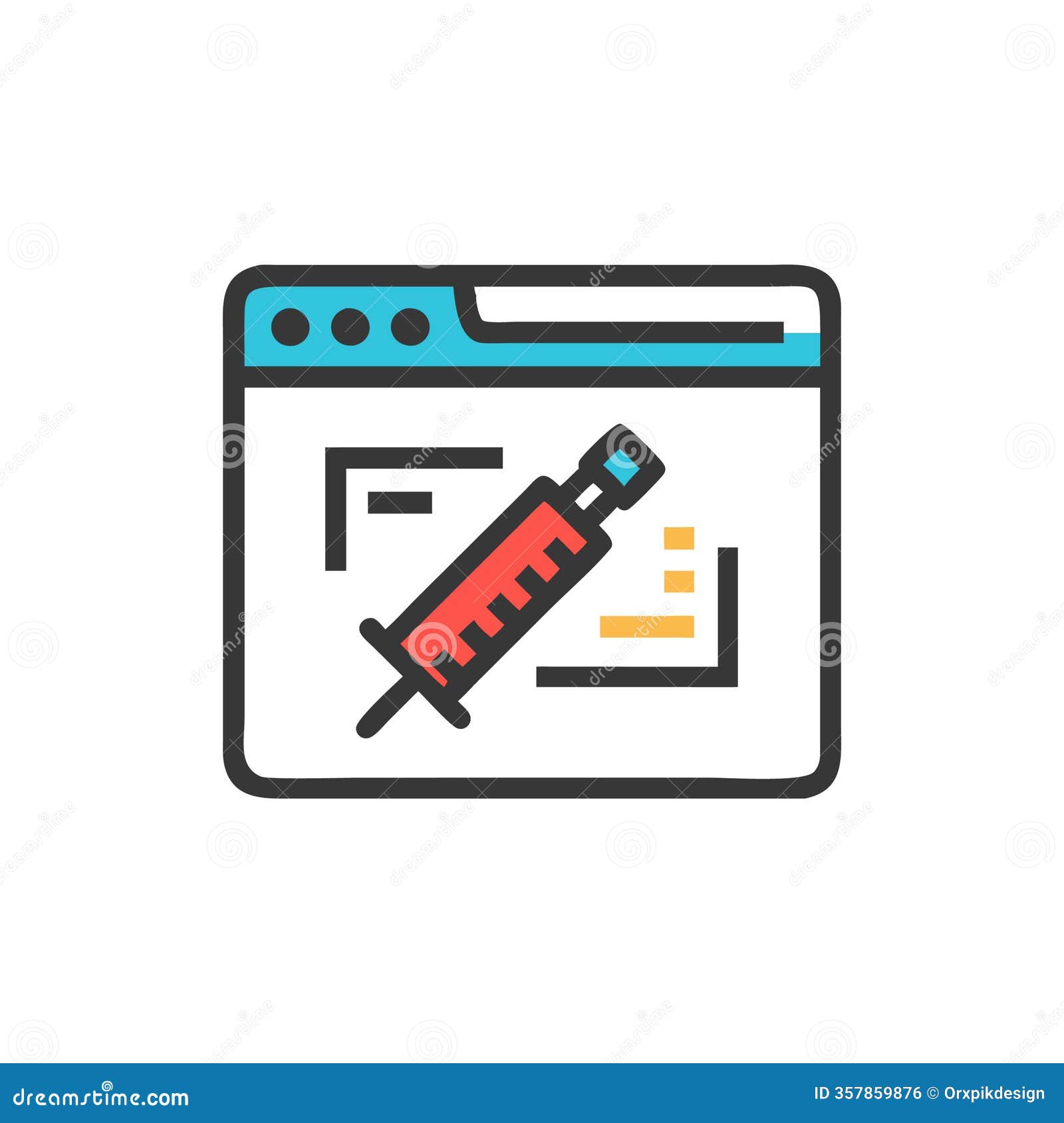 Efficient SQL Injection Icon Stock Illustration - Illustration of ...