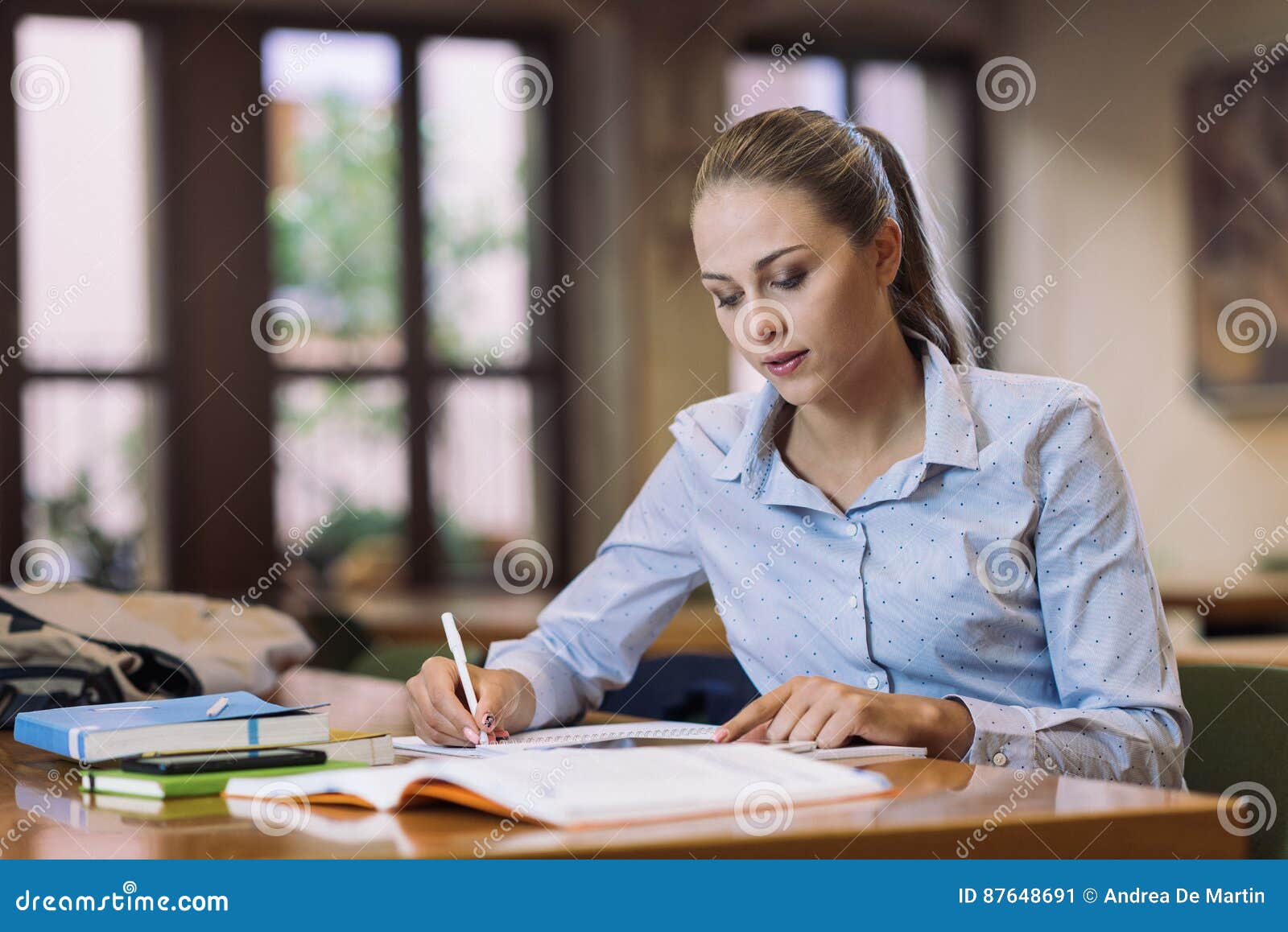 Efficient student stock image. Image of self, adolescent - 87648691