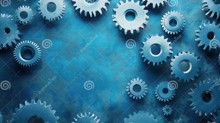 Efficient Teamwork Concept Gears and Cogs Working in Harmony for ...