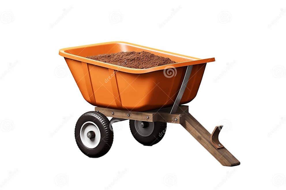 Efficient Tool Isolated Wheelbarrow Illustration on Transparent ... Efficient Tool Isolated Wheelbarrow Illustration on Transparent ...