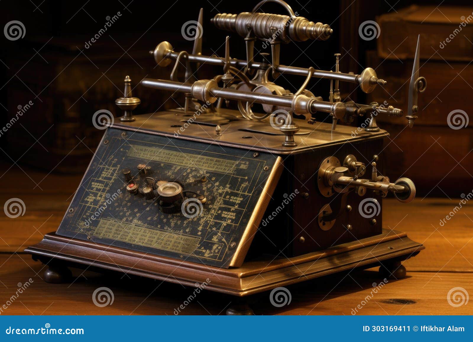 An Efficient and Versatile Machine Placed on a Table, Ready To Handle ...