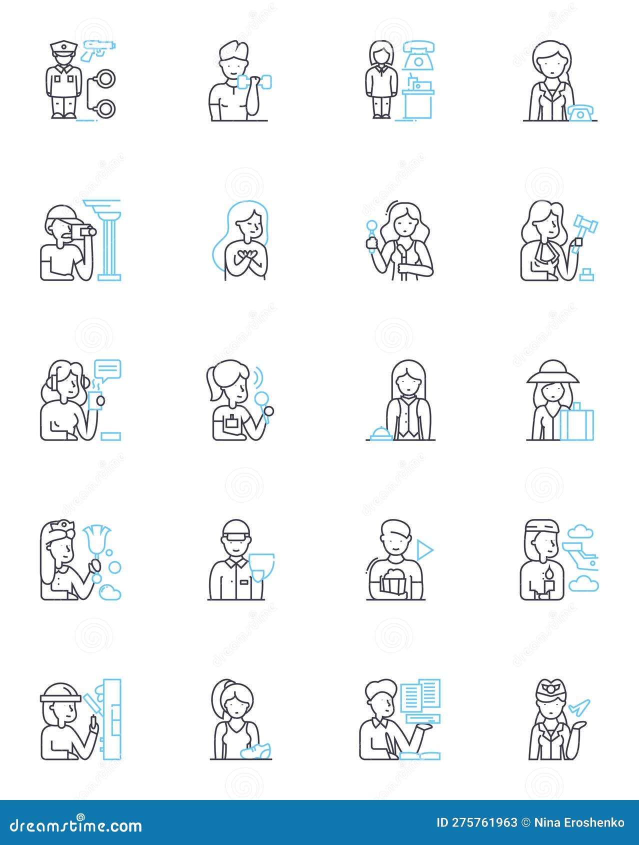 Productive Line Icons Collection. Efficiency, Focus, Motivation ... Productive Line Icons Collection. Efficiency, Focus, Motivation ...