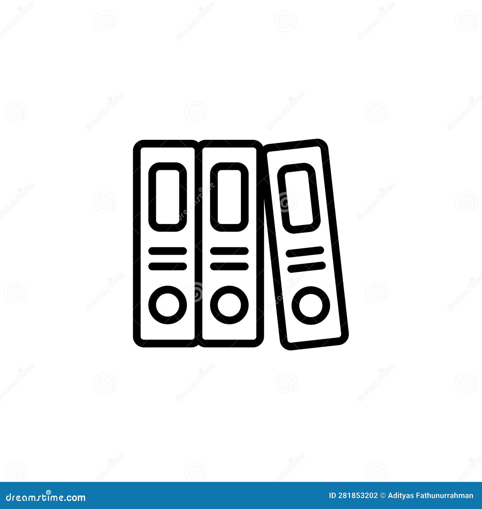 Managing Archive History with a Stackfolder System Stock Vector ...