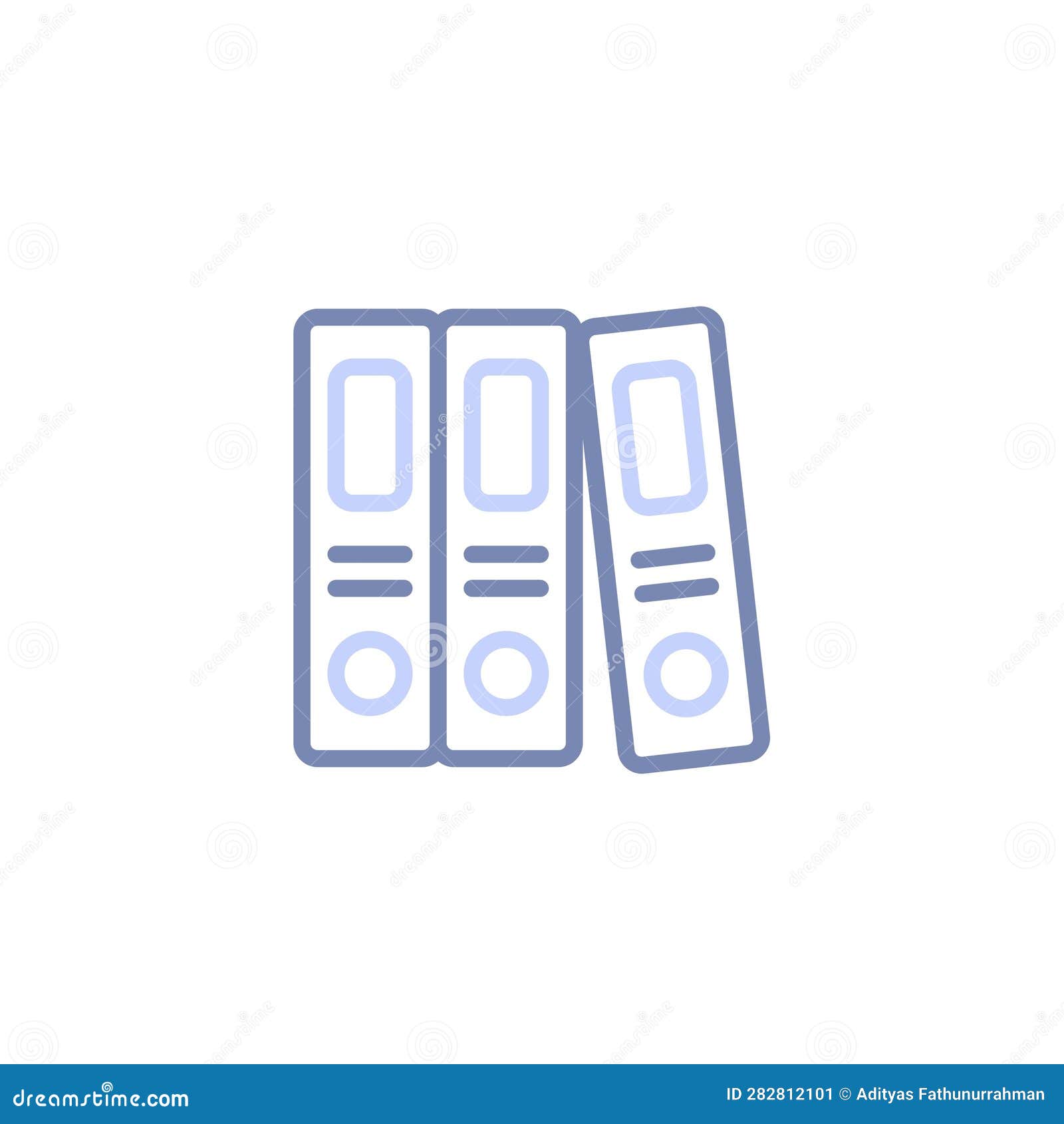 Managing Archive History with a Stackfolder System Stock Vector ...