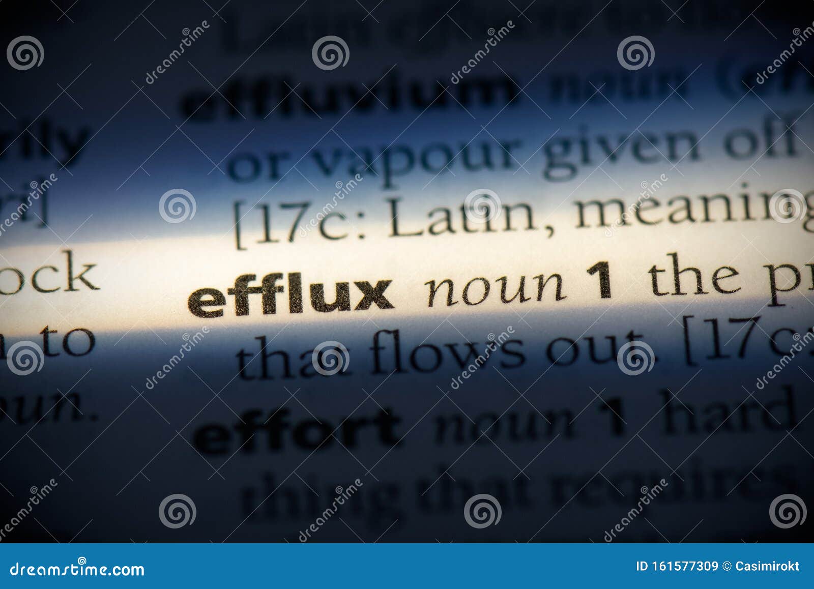 Efflux stock image. Image of focus, isolated, macro - 161577309