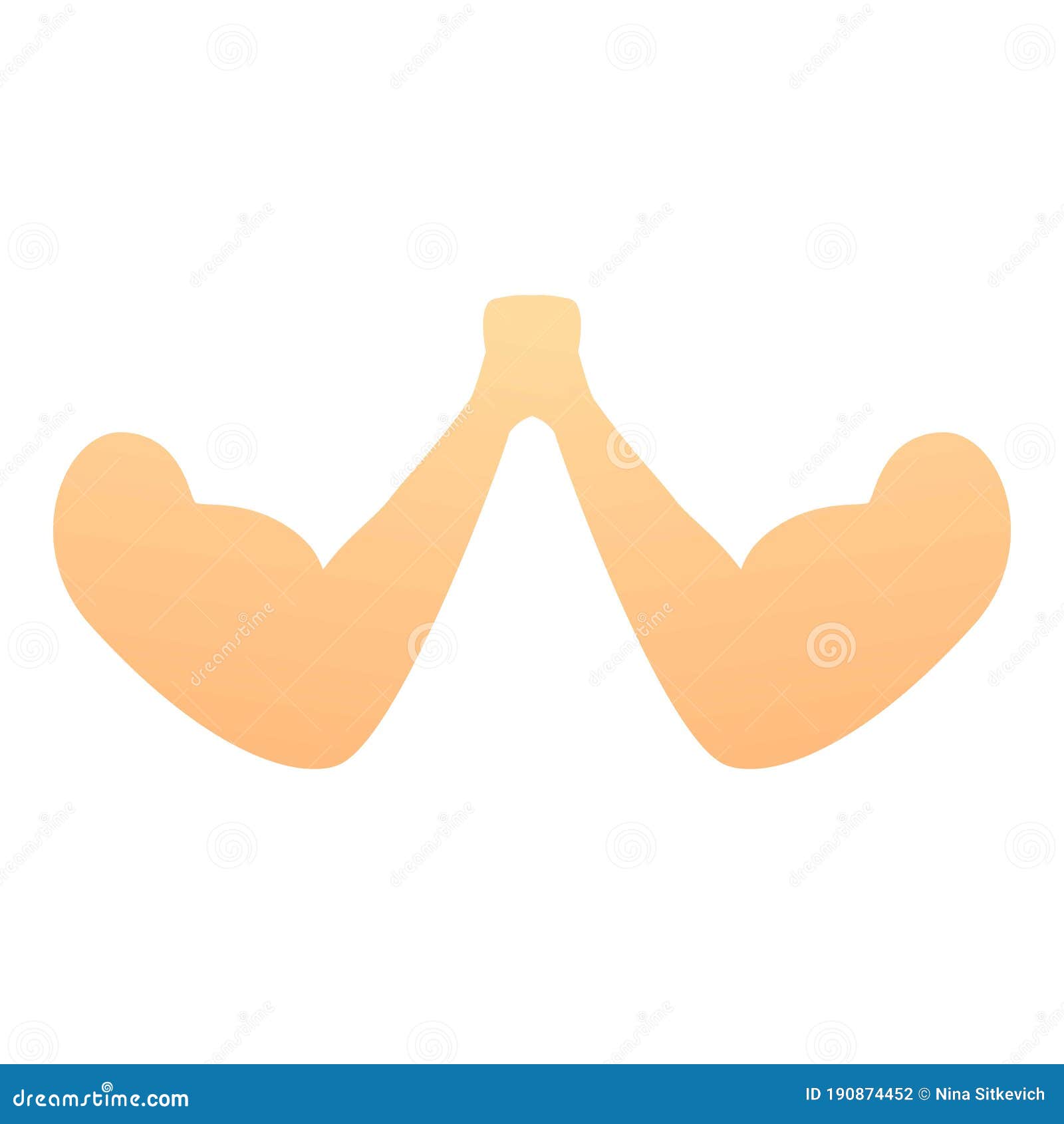 Effort - Cartoon Man Push Rolling A Huge Blue Ring Stock Photo ...