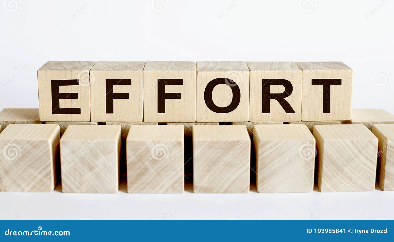 EFFORT Word from Wooden Blocks on the Desk, Search Engine Optimization ...