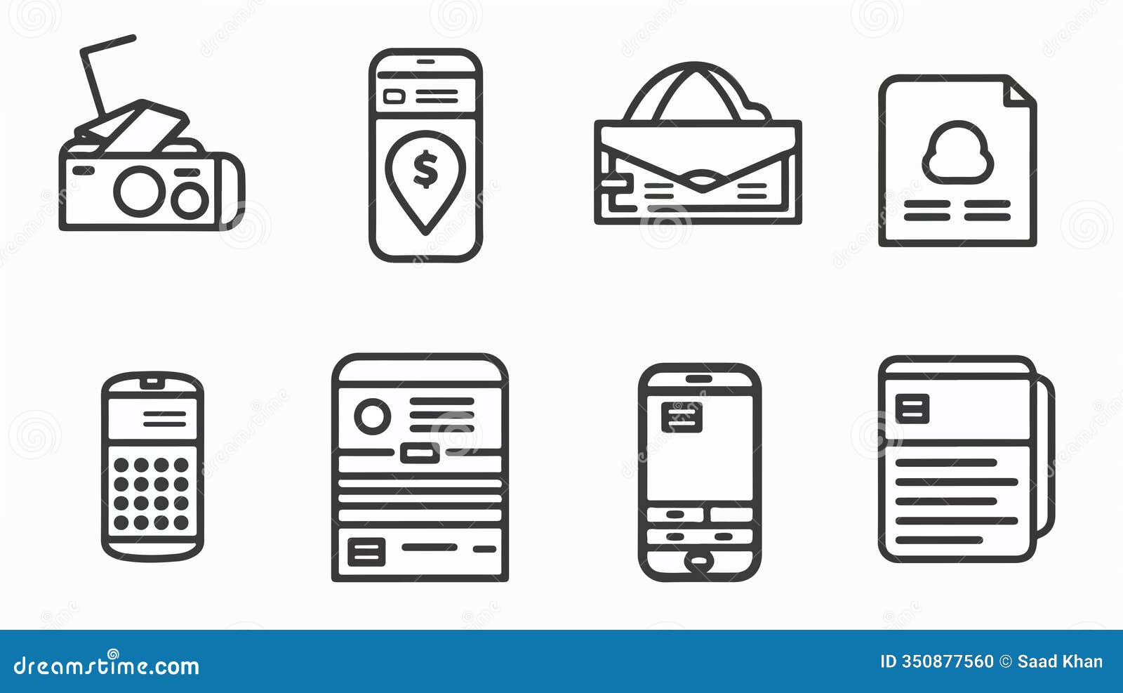 Effortlessly Pay Bills Using Mobile Phone Payment Method Stock ...