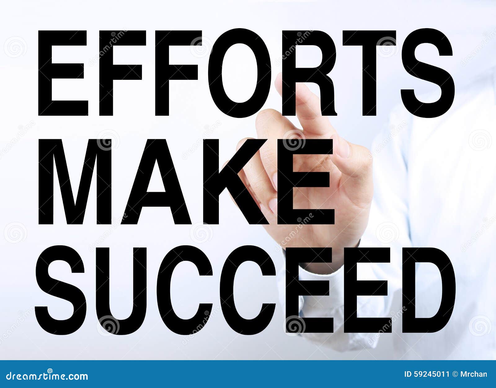 Efforts Make Succeed stock image. Image of achievement - 59245011