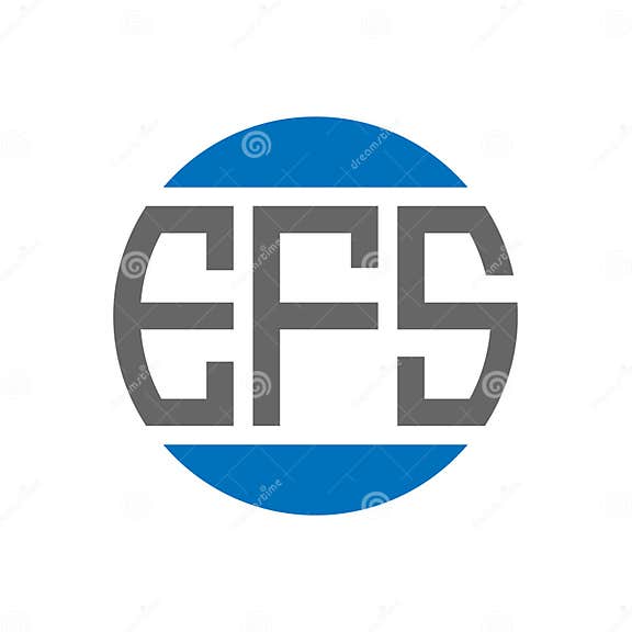 EFS Letter Logo Design on White Background. EFS Creative Initials ...