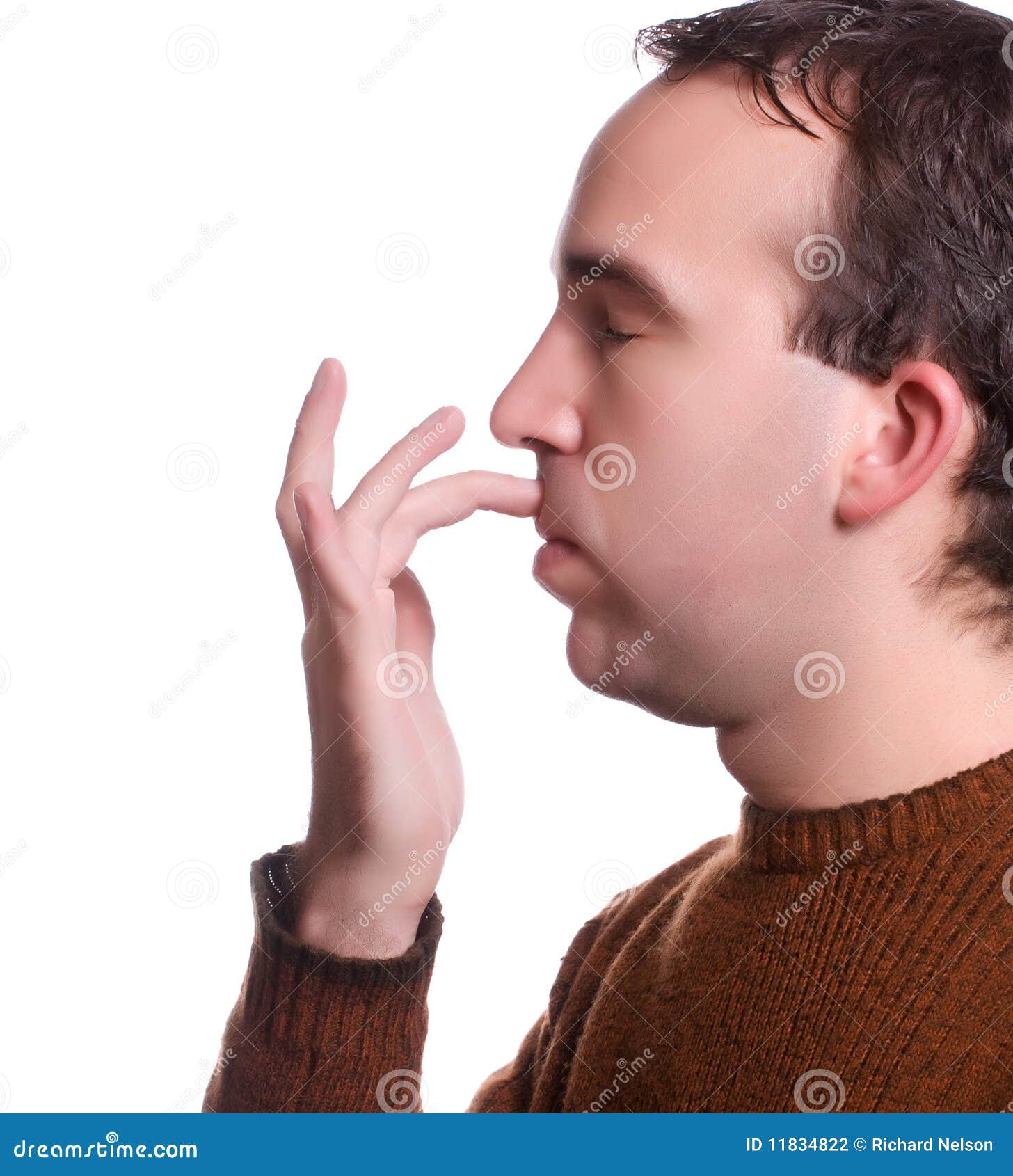 EFT stock photo. Image of profile, meridians, isolated - 11834822