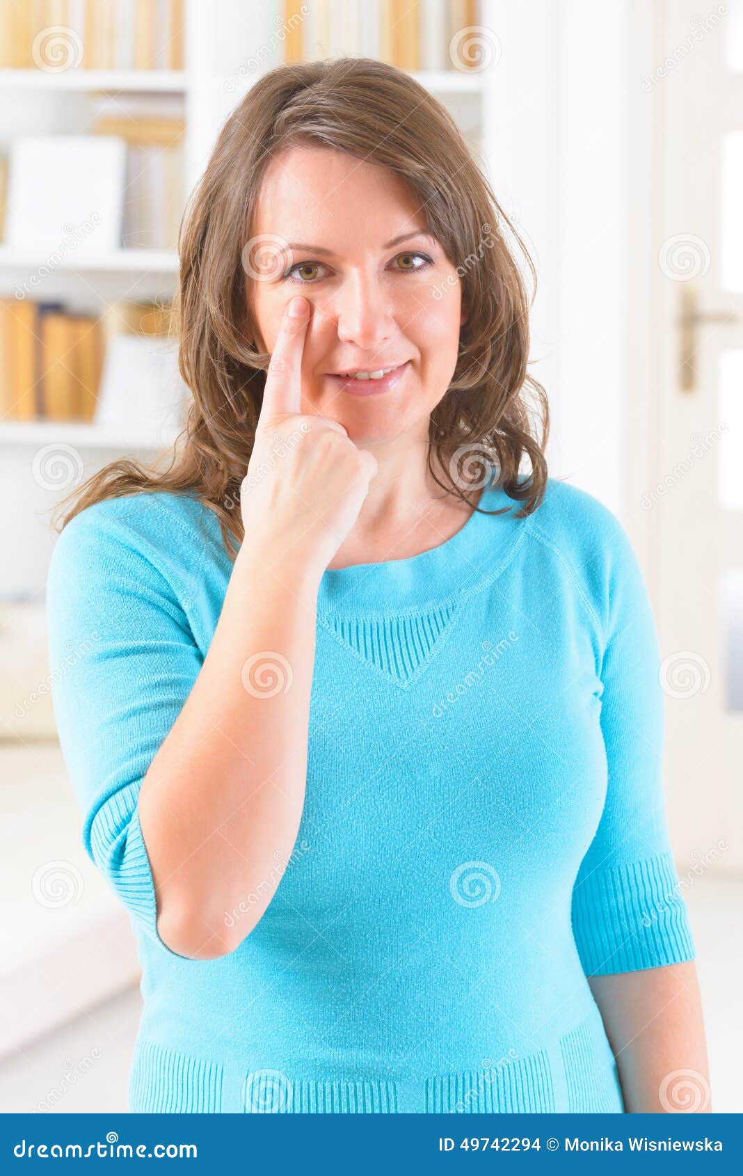 EFT tapping points stock photo. Image of acupresure, method - 49742294