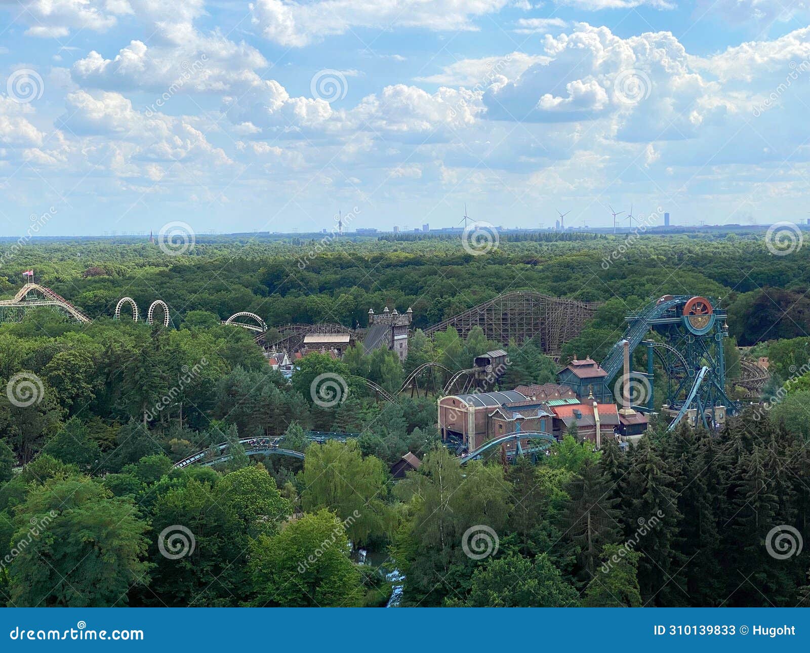Efteling Theme Park, Netherlands Stock Image - Image of park, city ...
