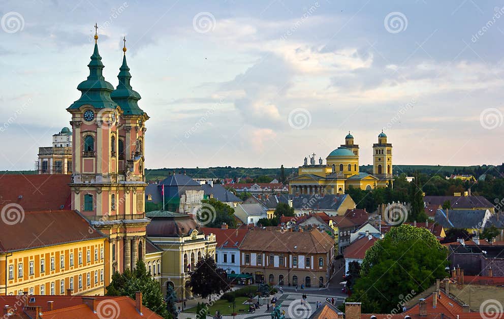 Eger stock photo. Image of hungary, architecture, europe - 24657826