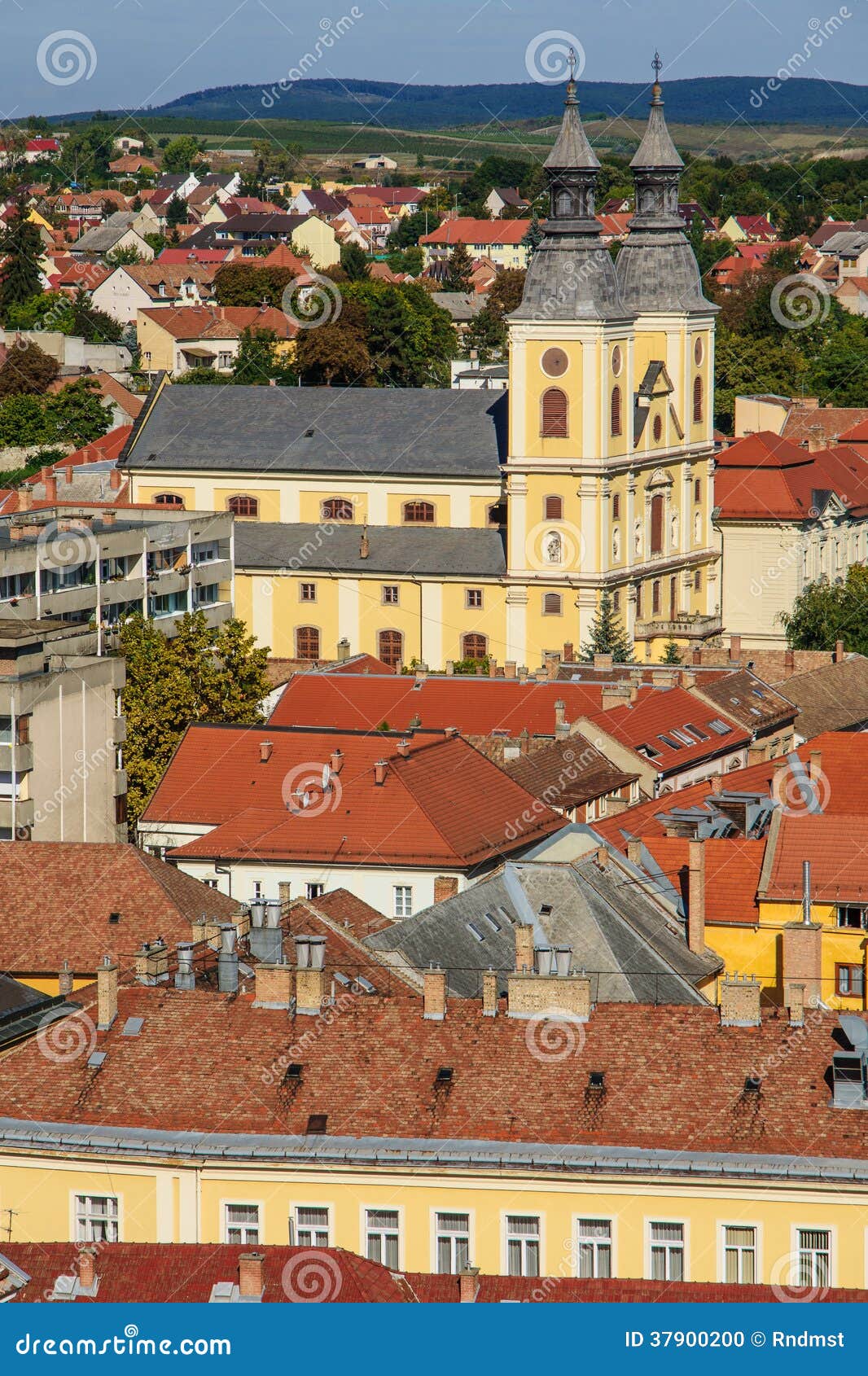 Eger stock photo. Image of building, hungary, medieval - 37900200