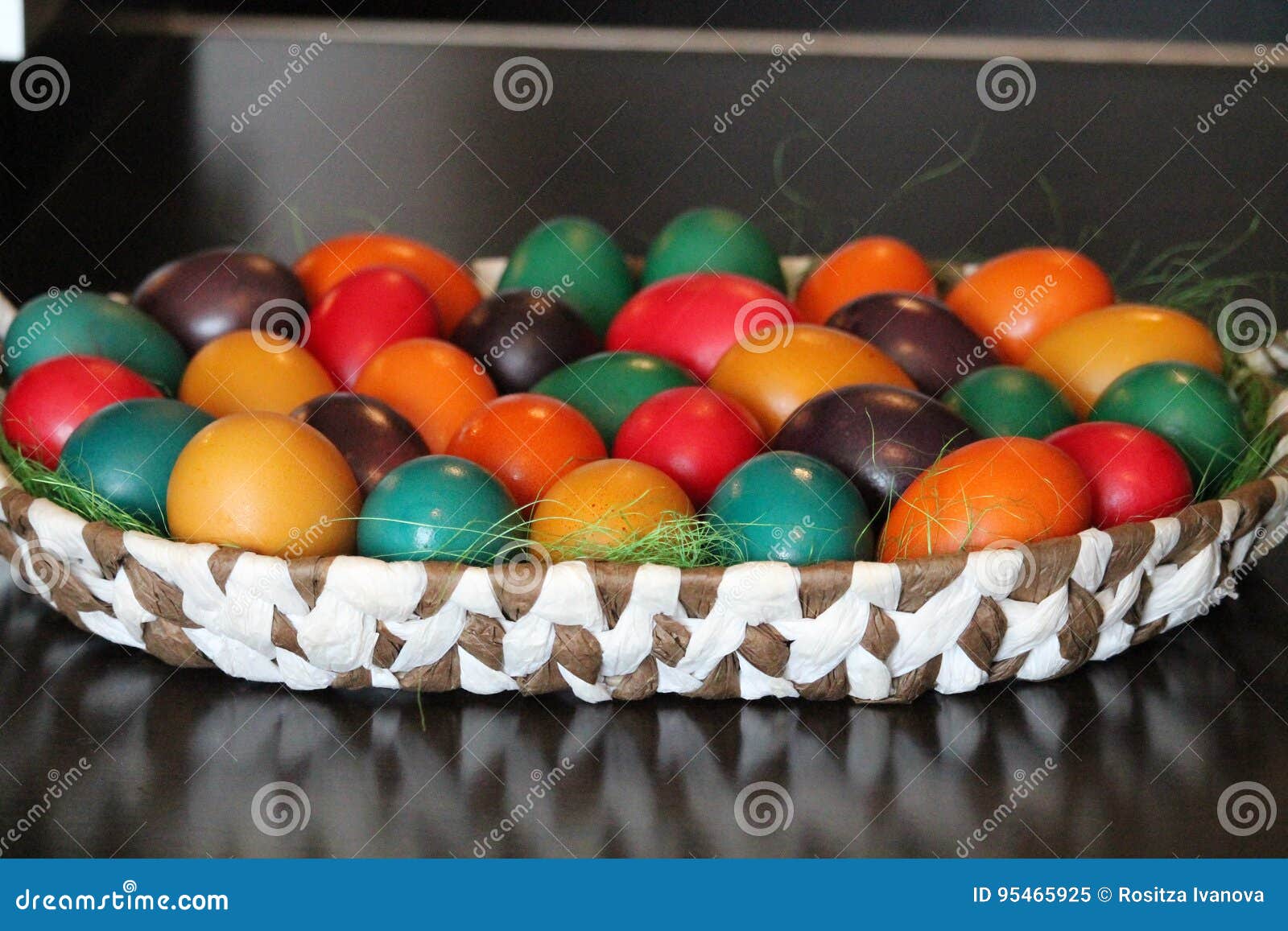 Egg basked stock image. Image of colors, lots, homemade - 95465925