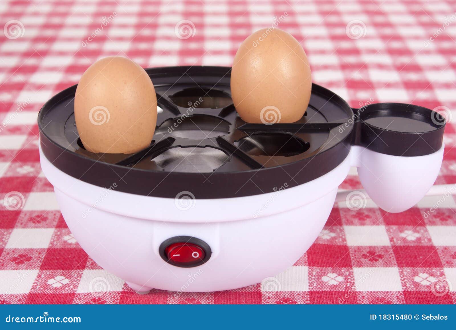 Egg boiler stock photo. Image of cholesterol, nutrition - 18315480