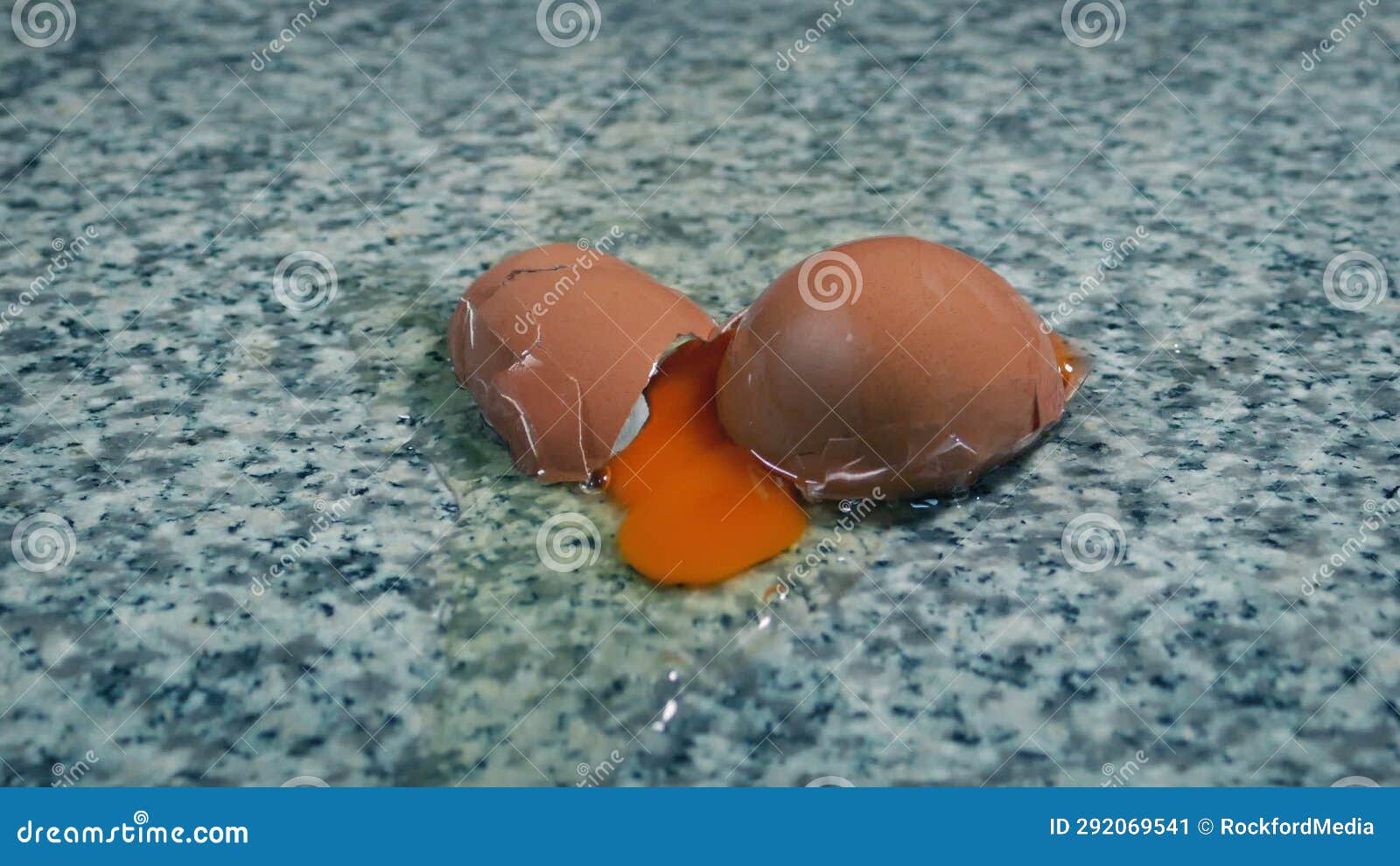 Egg Breaks on the Floor Kitchen Accident Stock Video - Video of eggs ...