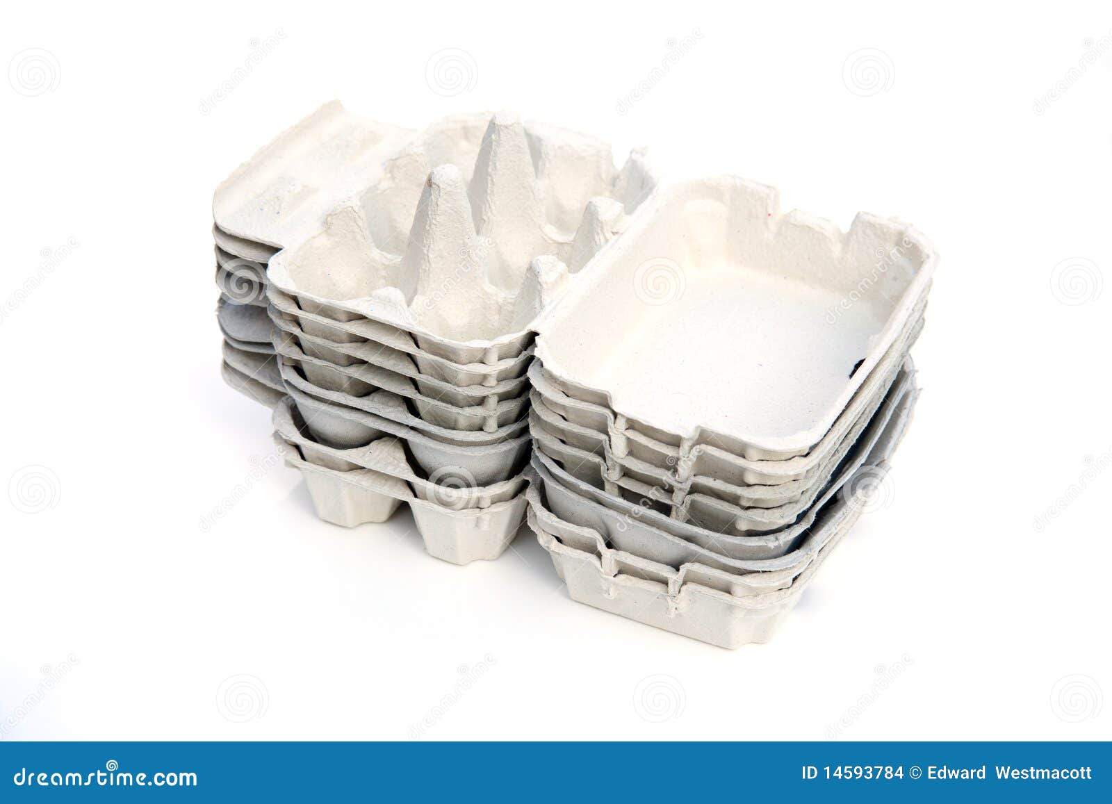 Egg cartons stock photo. Image of stacks, stacked, carton - 14593784