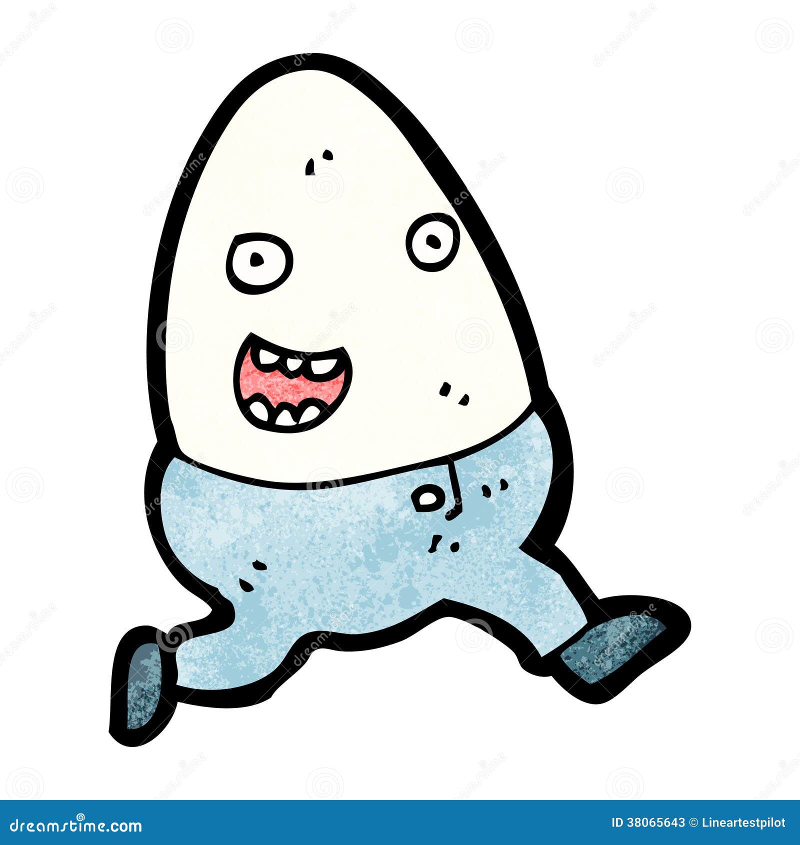 Egg cartoon character stock vector. Illustration of character - 38065643